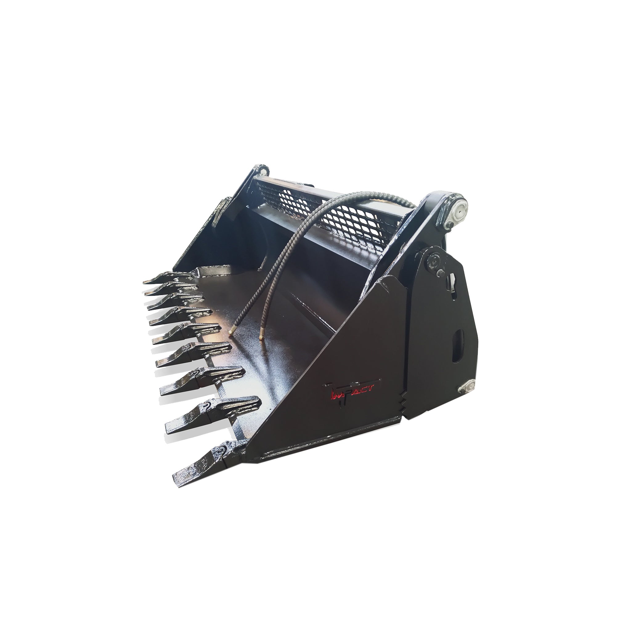 1600mm 4 in 1 Bucket for Skid Steer with Teeth – Impact Attachments